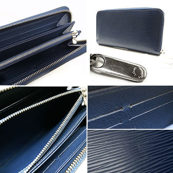 Louis Vuitton | Bags | Louis Vuitton Wallet Long Wallet Andigo Zippy ...